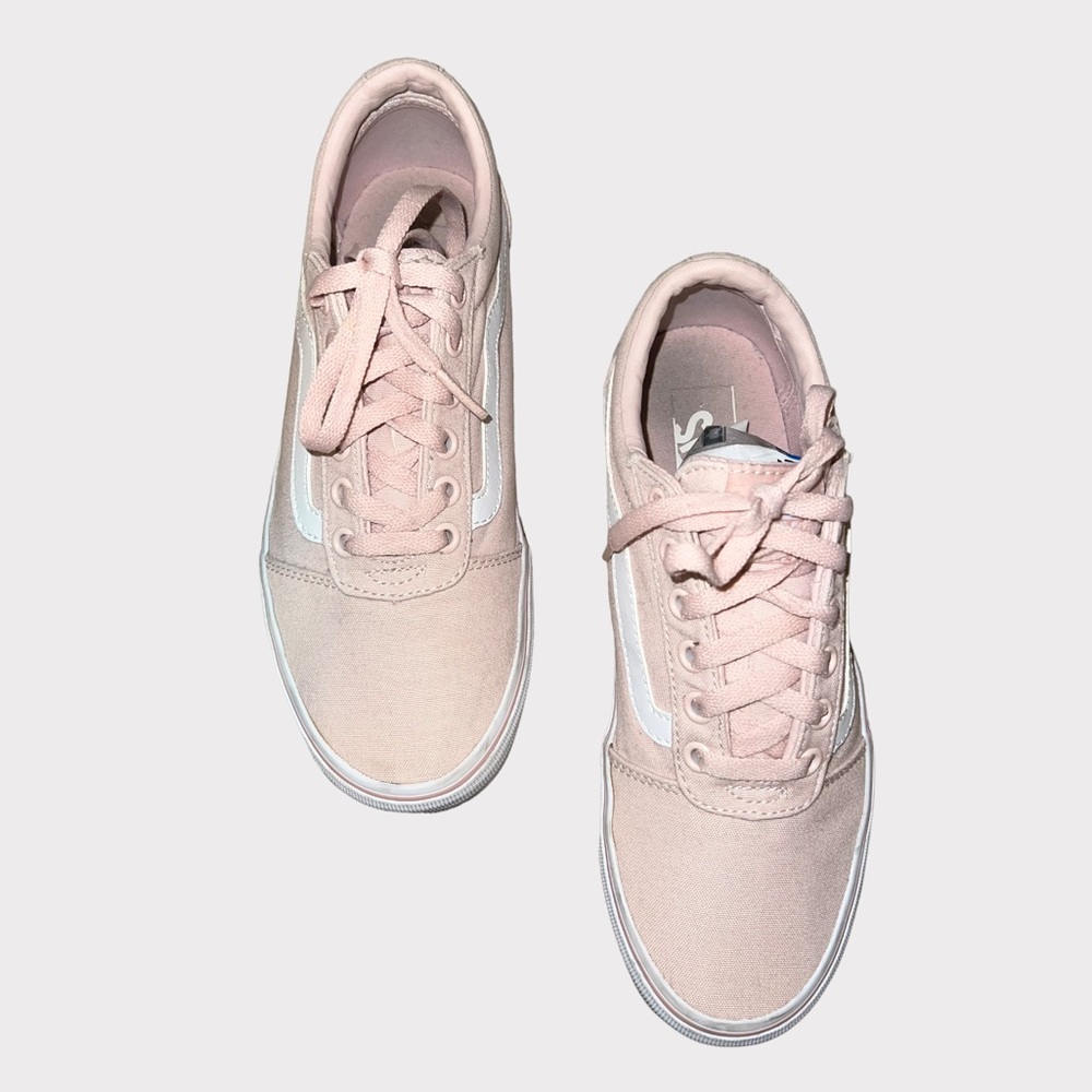 Vans Old Skool Light Pink & White Sneakers - Gem